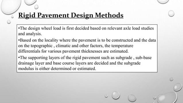 Design of highway pavements | PPTX