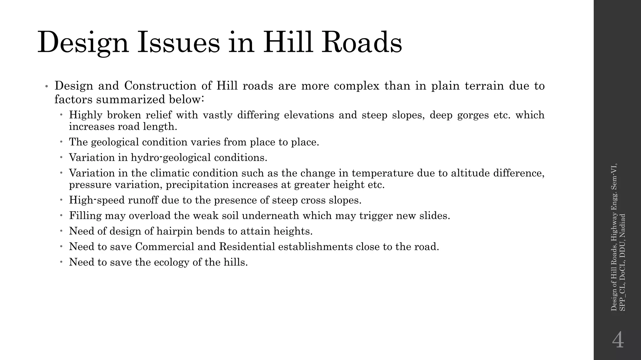 DESIGN OF HILL ROADS AND ITS ALIGNMENT.pptx