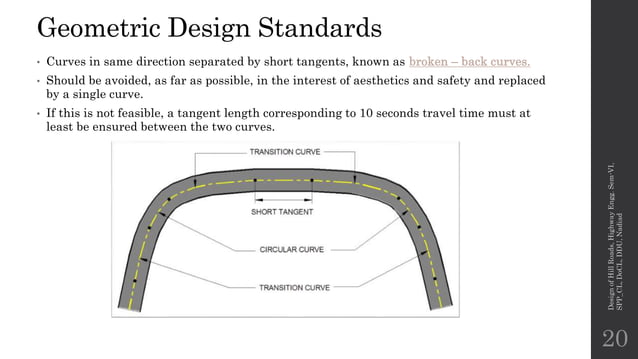 DESIGN OF HILL ROADS AND ITS ALIGNMENT.pptx | Weather | Science