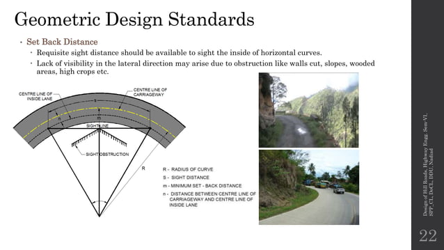 DESIGN OF HILL ROADS AND ITS ALIGNMENT.pptx | Weather | Science