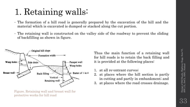DESIGN OF HILL ROADS AND ITS ALIGNMENT.pptx | Weather | Science