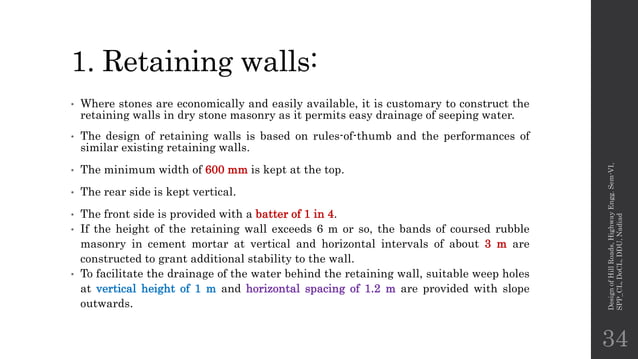DESIGN OF HILL ROADS AND ITS ALIGNMENT.pptx | Weather | Science