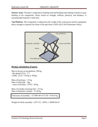 Small Scissor Lift Mechanism