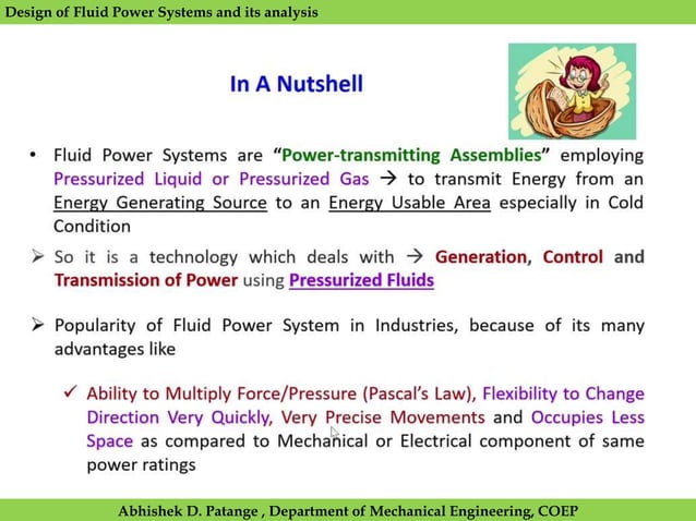 Design of Fluid Power Systems and its analysis (Hydraulics and Pneumatics circuit design) | PPTX ...