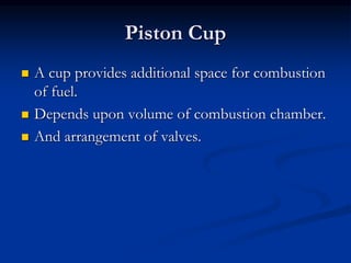 Design of i c engine components | PPT