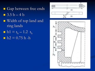 Design of i c engine components | PPT