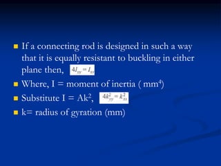 Design of i c engine components | PPT