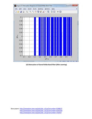 Design of iir notch filters and narrow and wide band filters | PDF