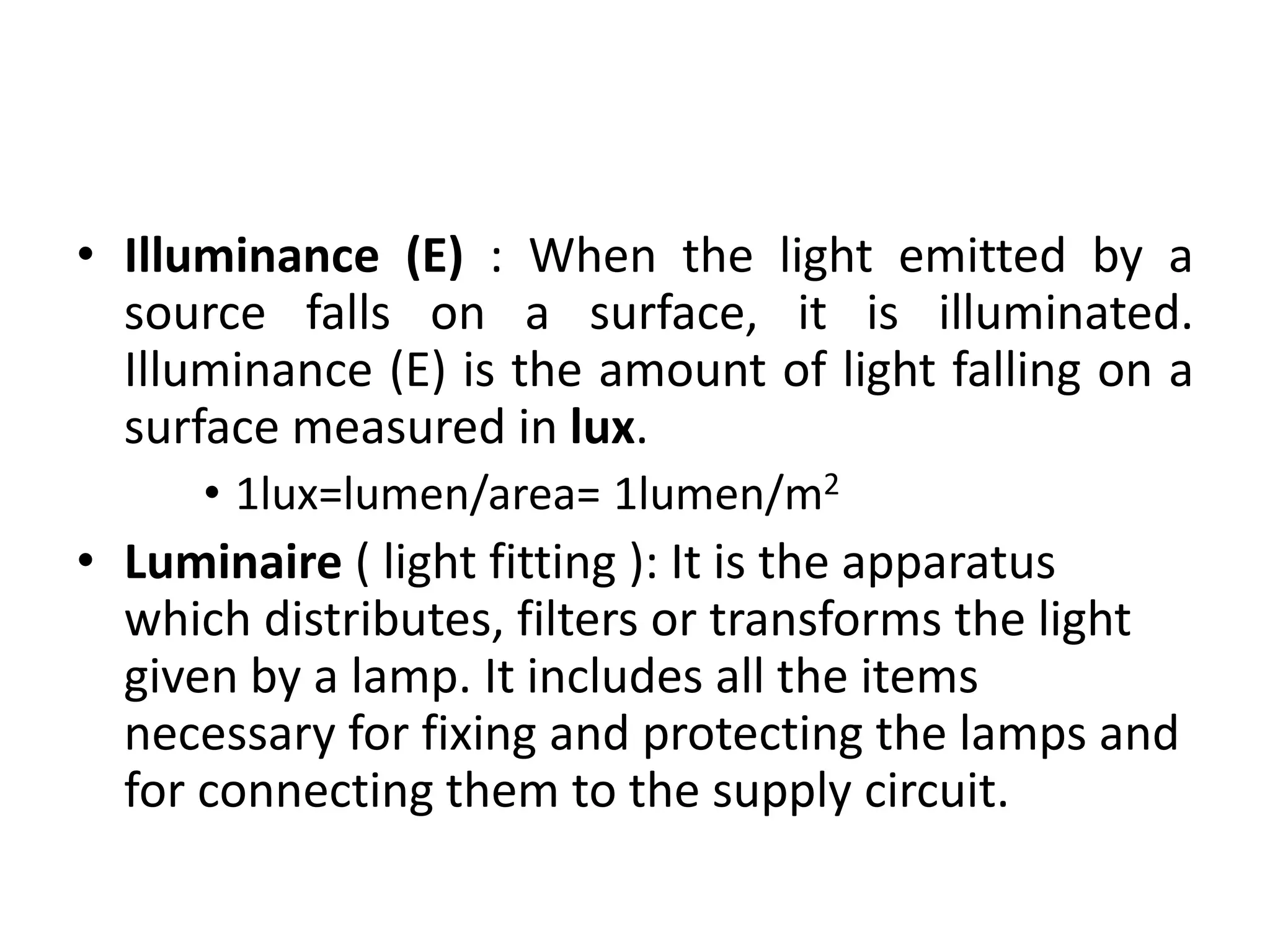 Design Of Illumination Systems, Laws and Methods | PDF