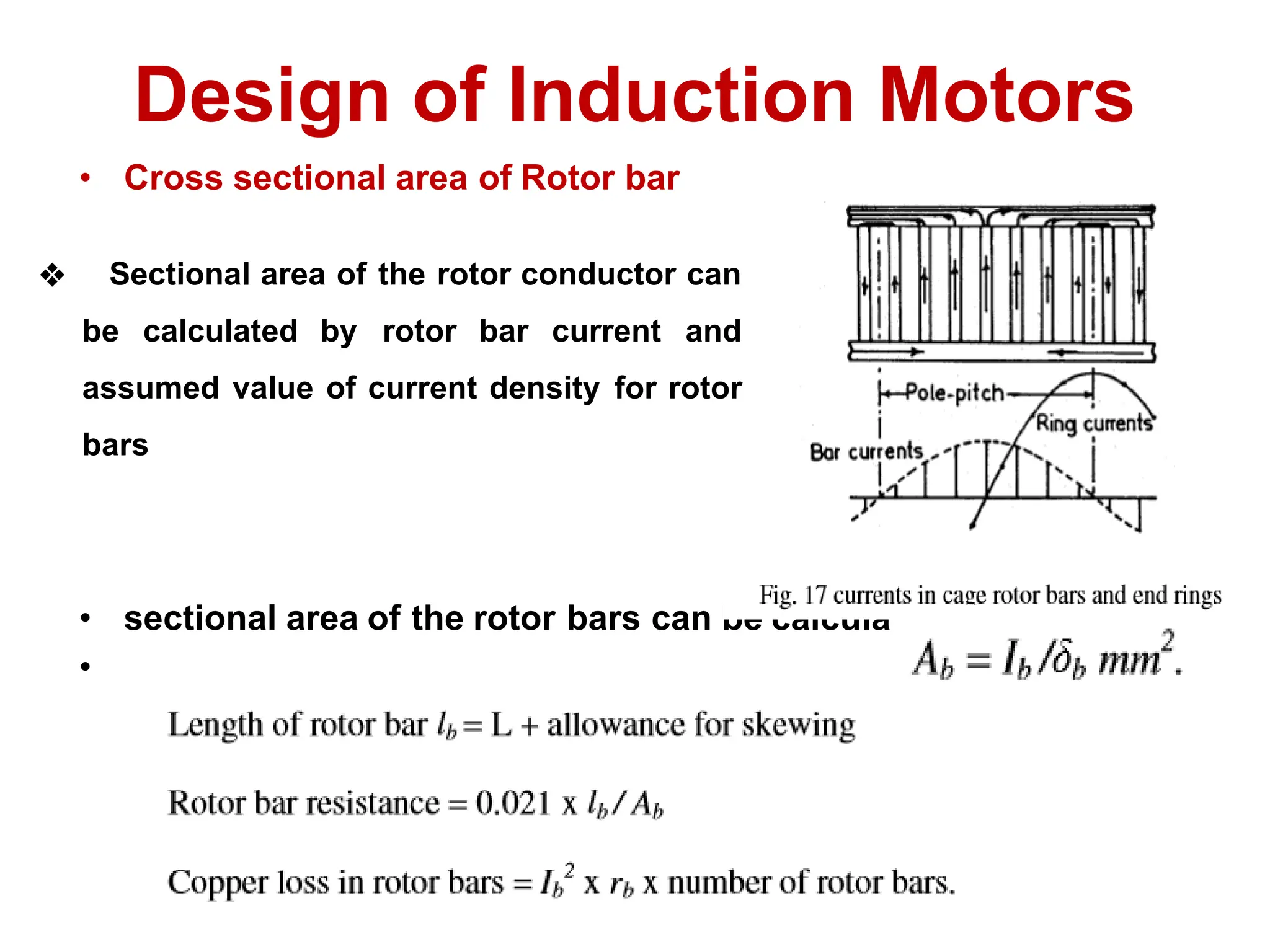 Design of Induction Motors with construction | PDF