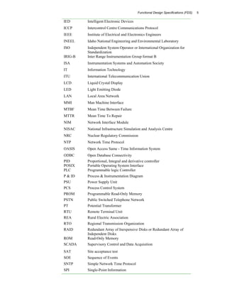 Design of Industrial Automation Functional Specifications for PLCs, DCs ...