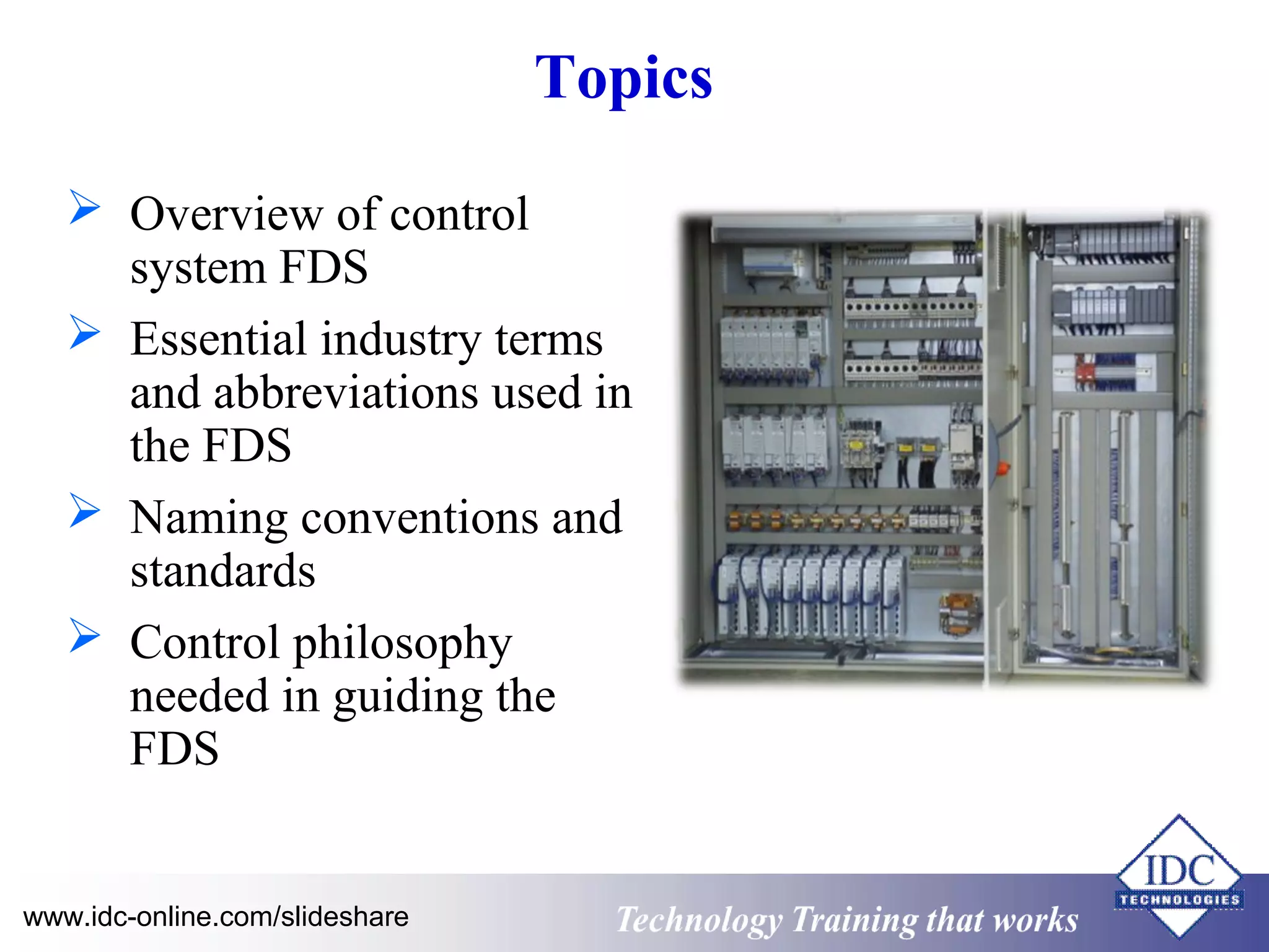 Design of Industrial Automation Functional Specifications for PLCs, DCSs and SCADA systems | PPT