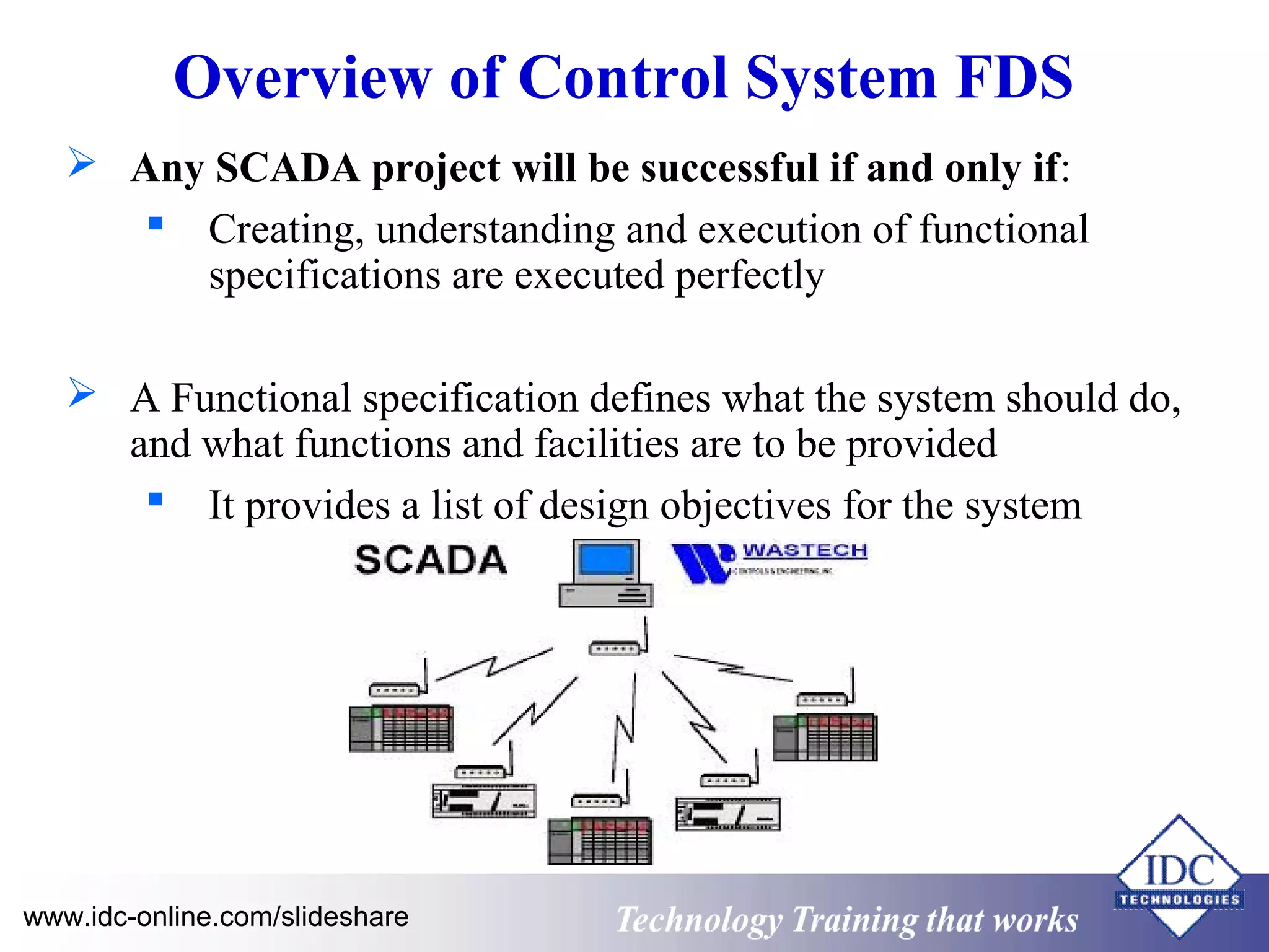 Design of Industrial Automation Functional Specifications for PLCs, DCSs and SCADA systems | PPT