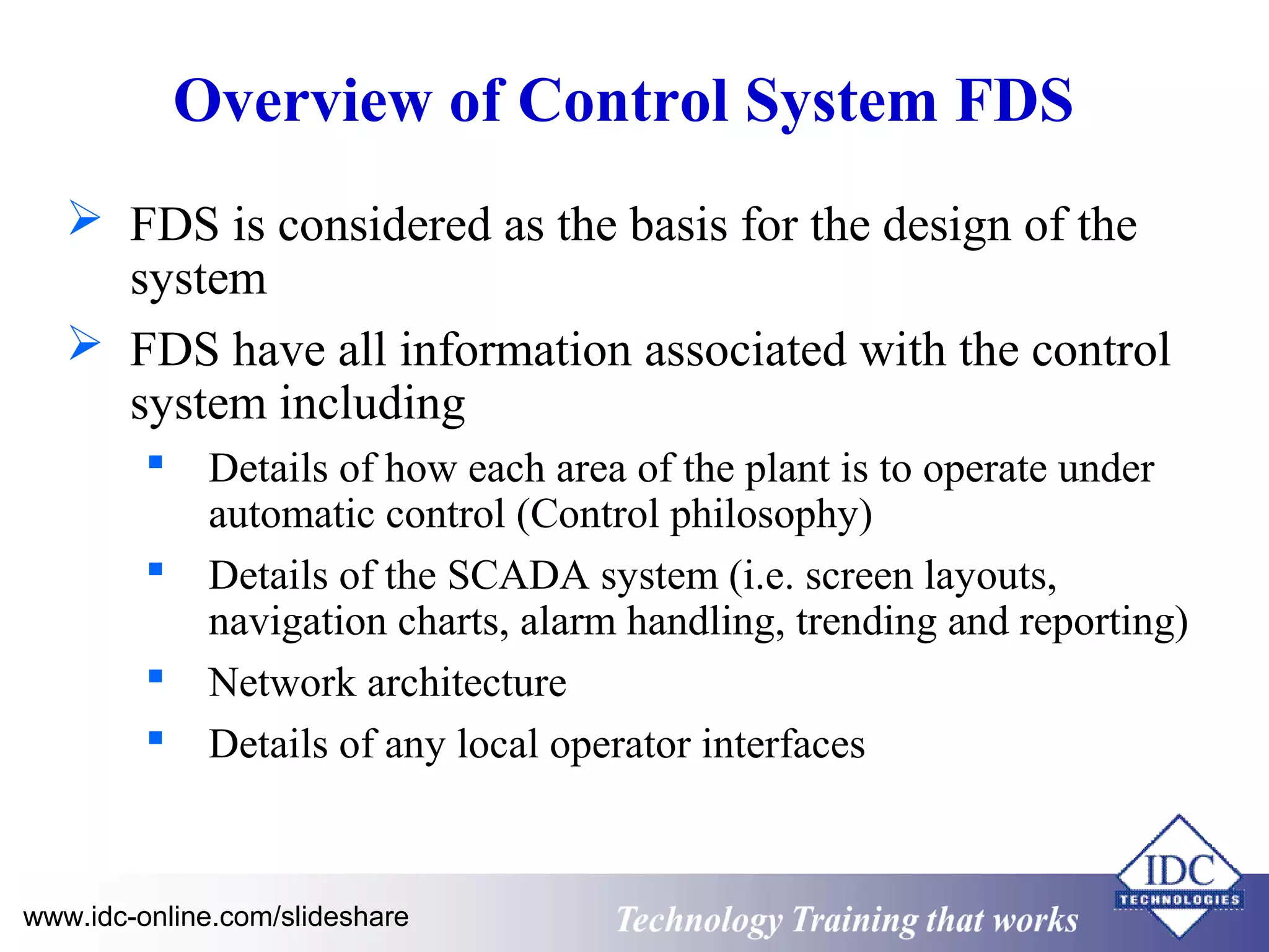 Design of Industrial Automation Functional Specifications for PLCs ...