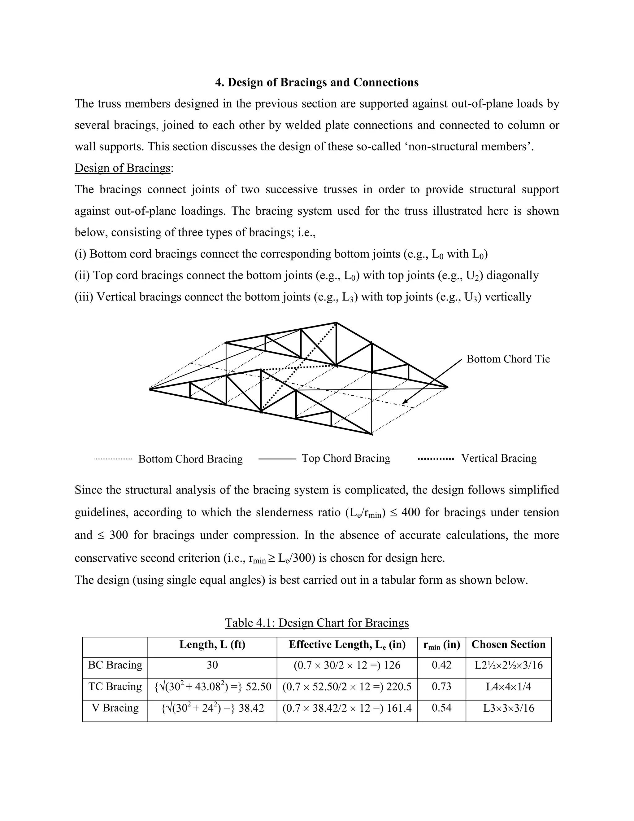 Design of Industrial truss, mechanism of truss | PDF