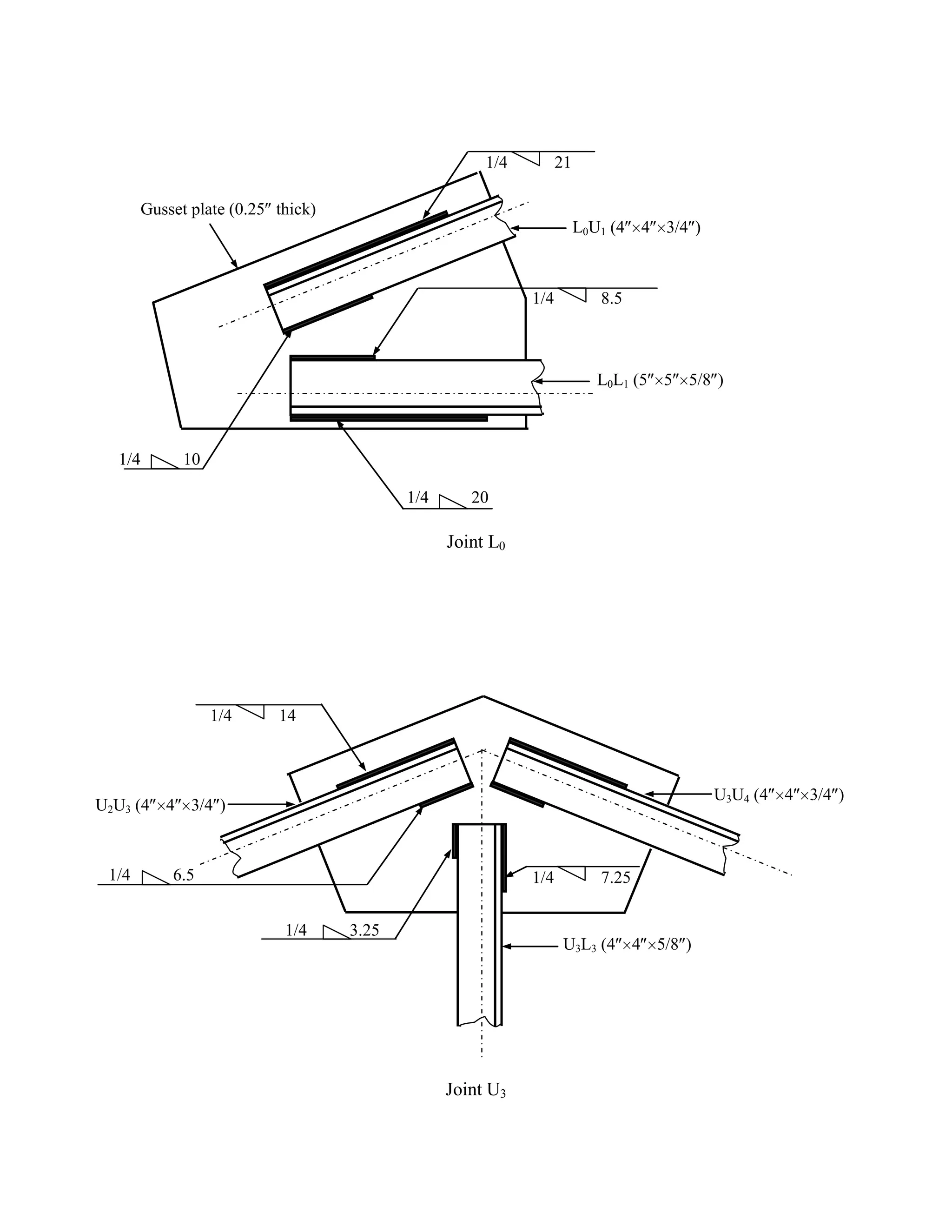 Design of Industrial truss, mechanism of truss | PDF