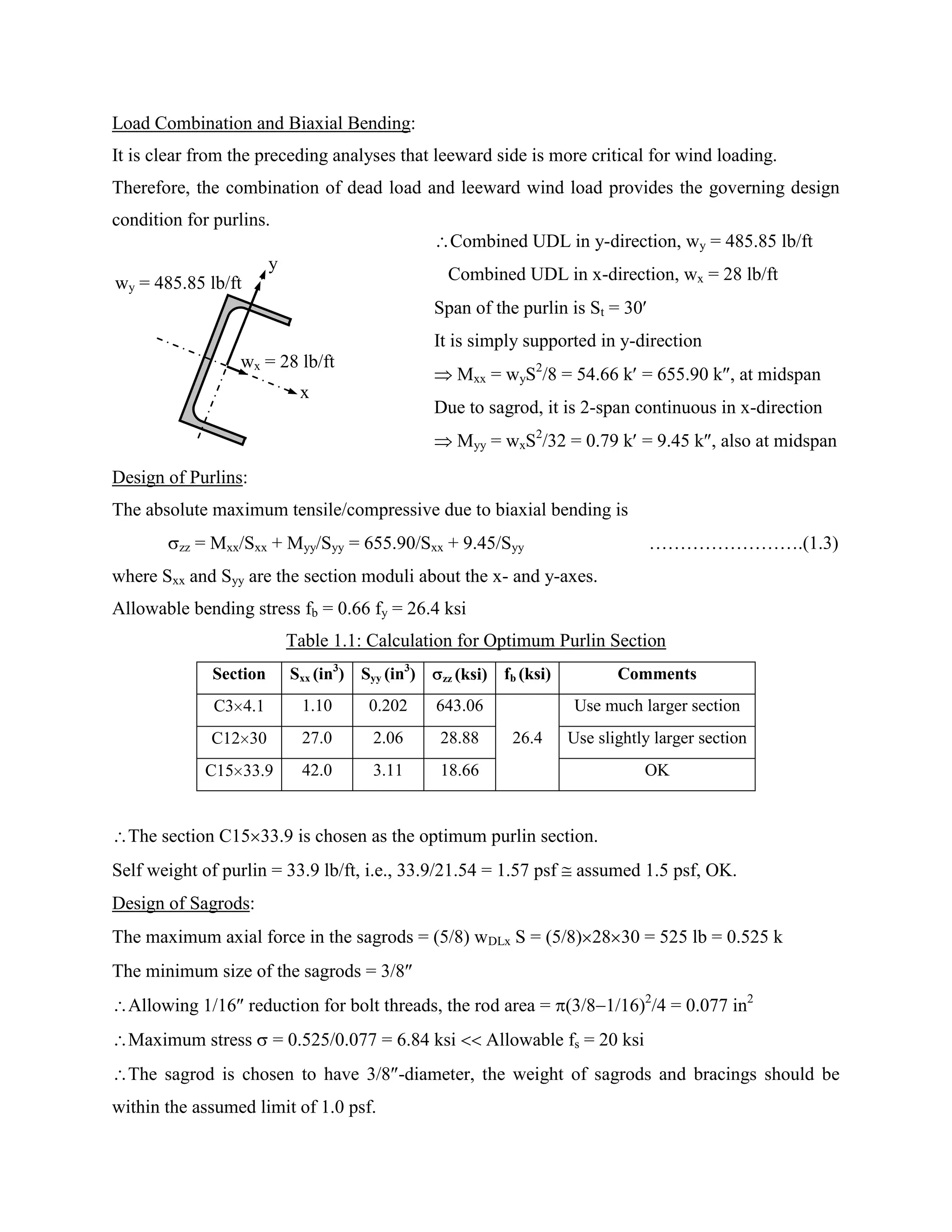 Design of Industrial truss, mechanism of truss | PDF