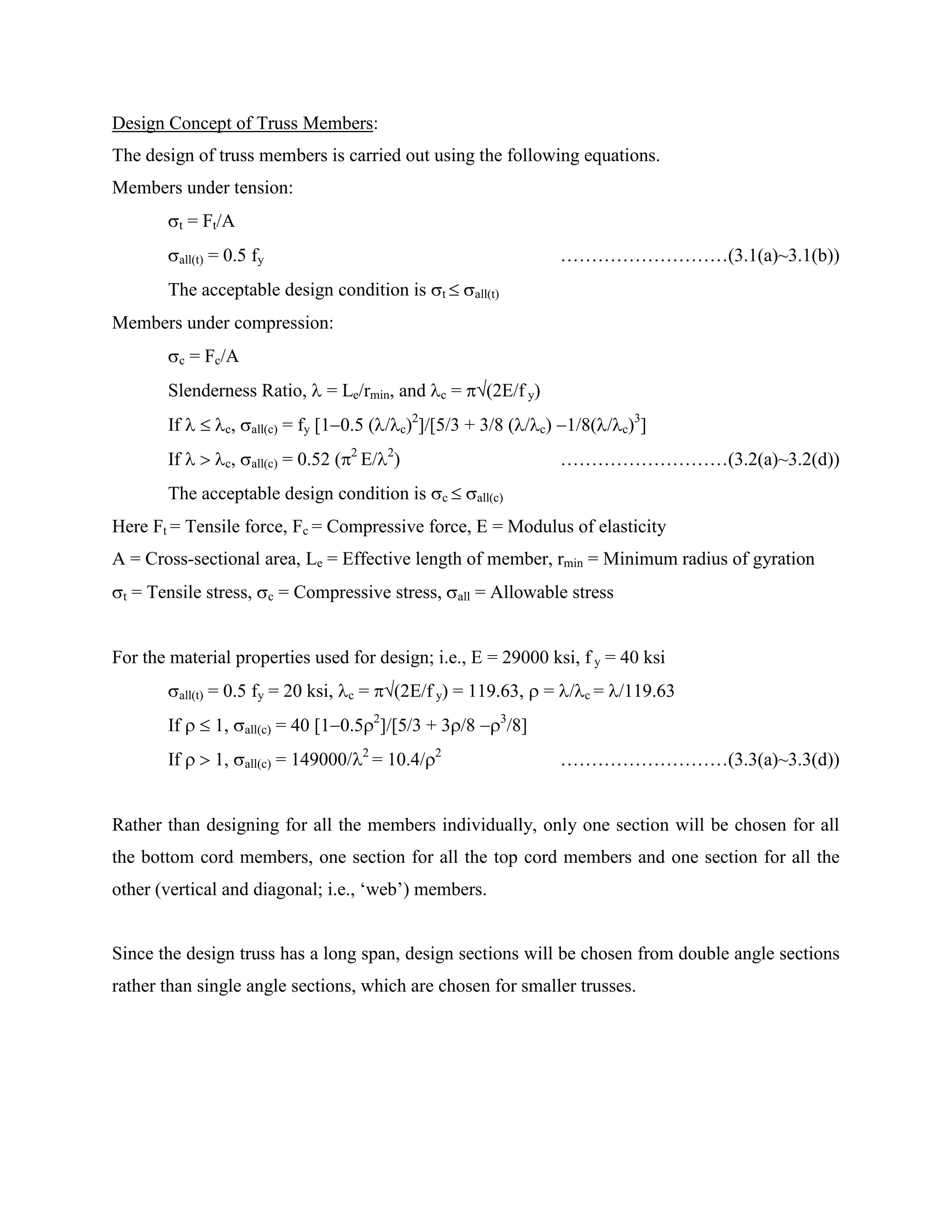 Design of Industrial truss, mechanism of truss | PDF