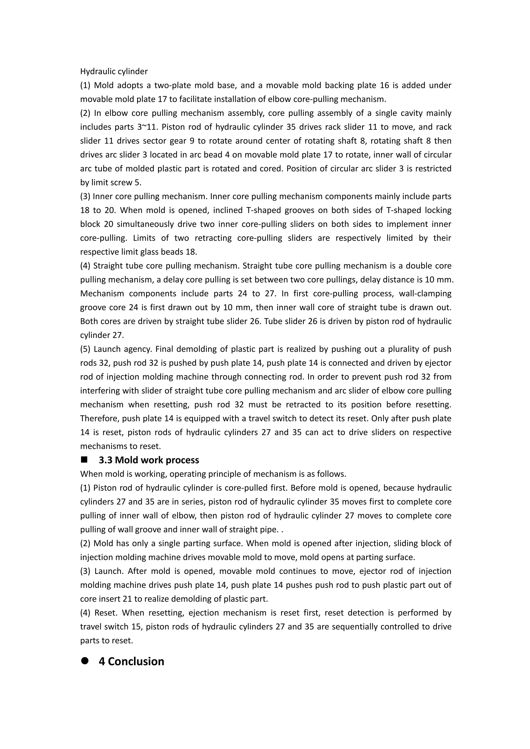 Design of injection mould for 135° elbow pipe of i | PDF
