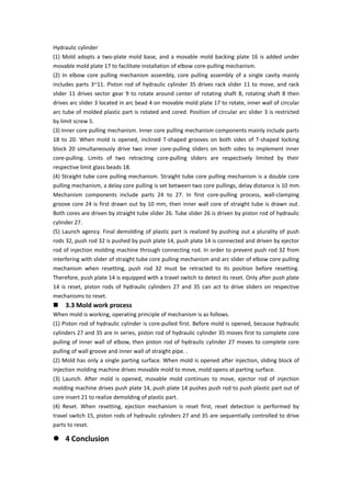 Design of injection mould for 135° elbow pipe of i | PDF