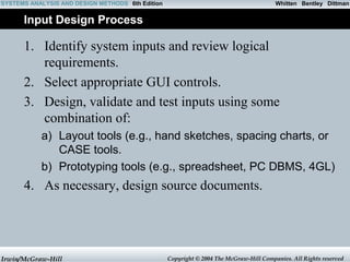 Design of input | PPT | Computing | Technology & Computing