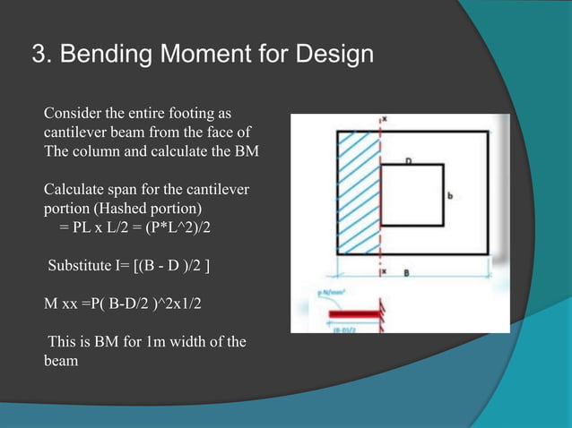 Design of isolated foundation types of isolated foundation | PPT