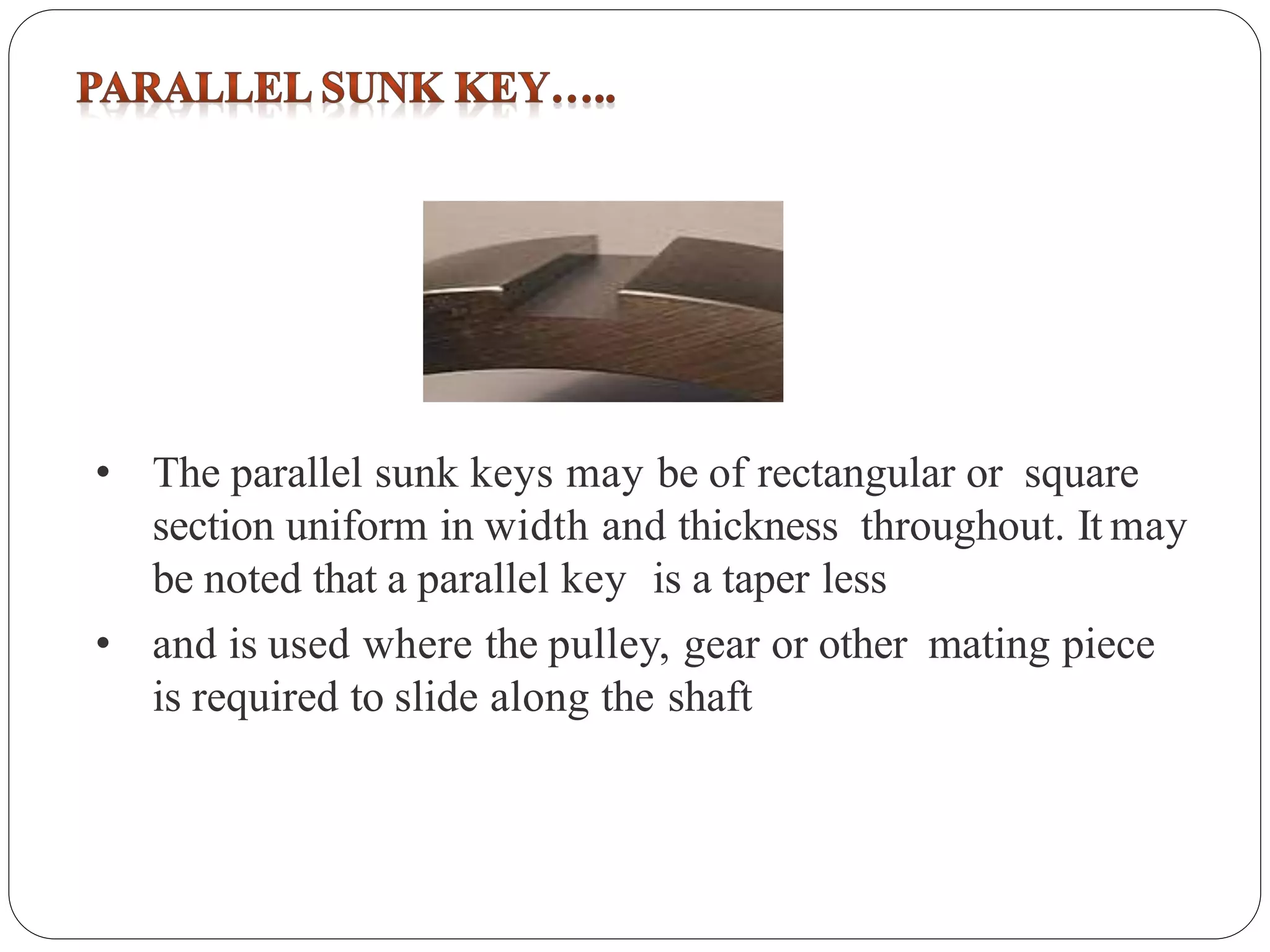 Design of keys | PPTX