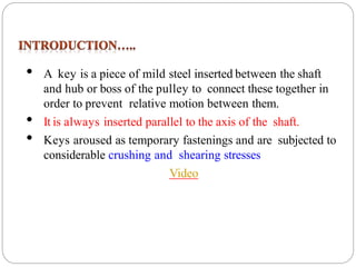 Design of keys | PPTX