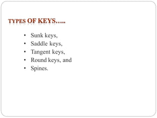 Design of keys | PPTX
