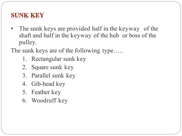 Design of keys | PPTX