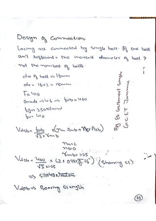 Design of lacing column By Er Gurmeet Singh GCET JAMMU | PDF