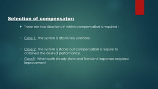 Design of Lead compensator by using Root locus.pptx