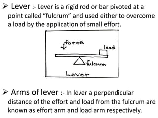 Design of lever (machine design & industrial drafting ) | PPTX
