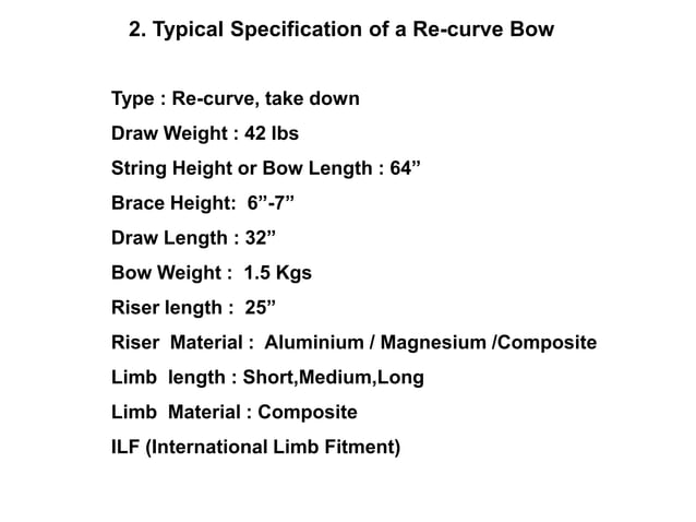 Design of limb of a takedown recurve bow | PDF | Sports