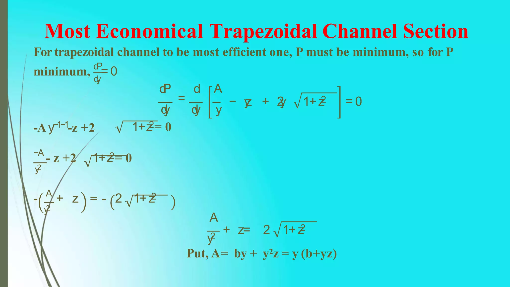 Design of Lined Channels.pptx