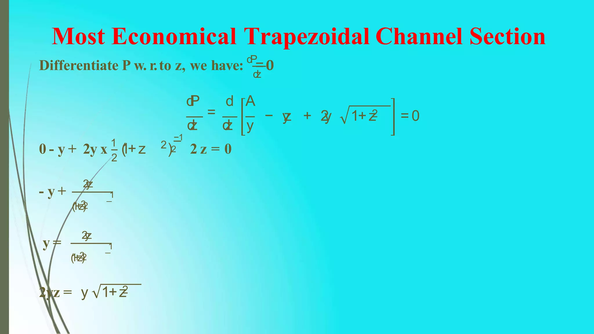 Design of Lined Channels.pptx