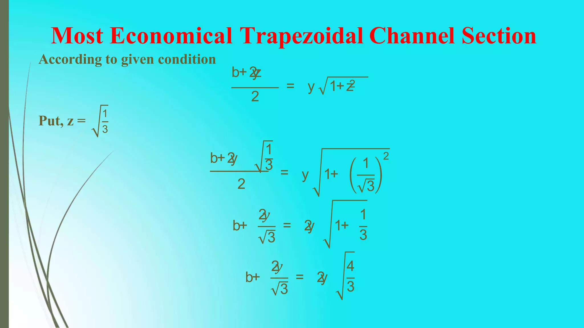 Design of Lined Channels.pptx