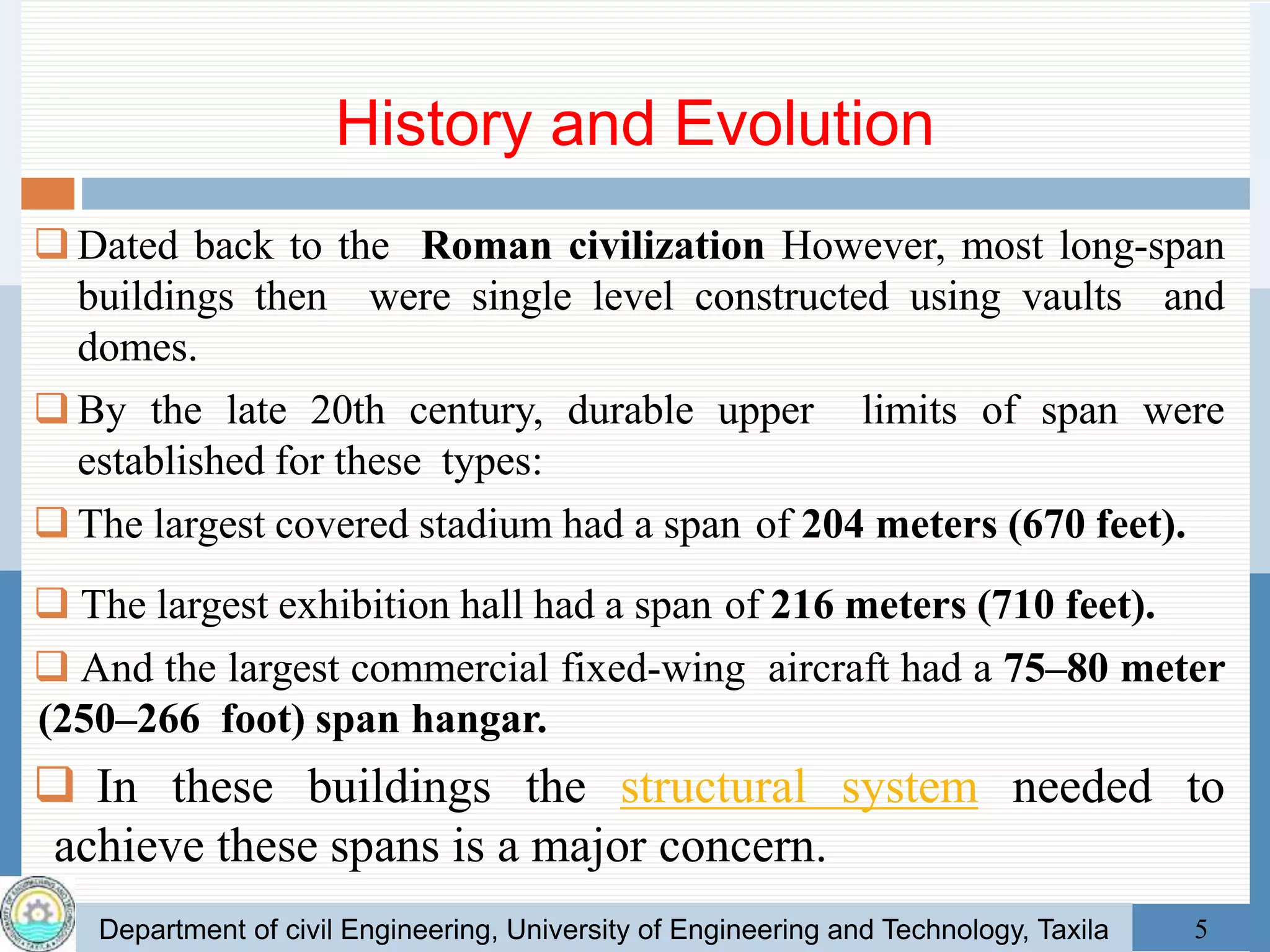 Design of long span floor system | PPTX