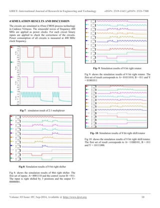 Design of low power barrel shifter and rotator using two phase clocked ...
