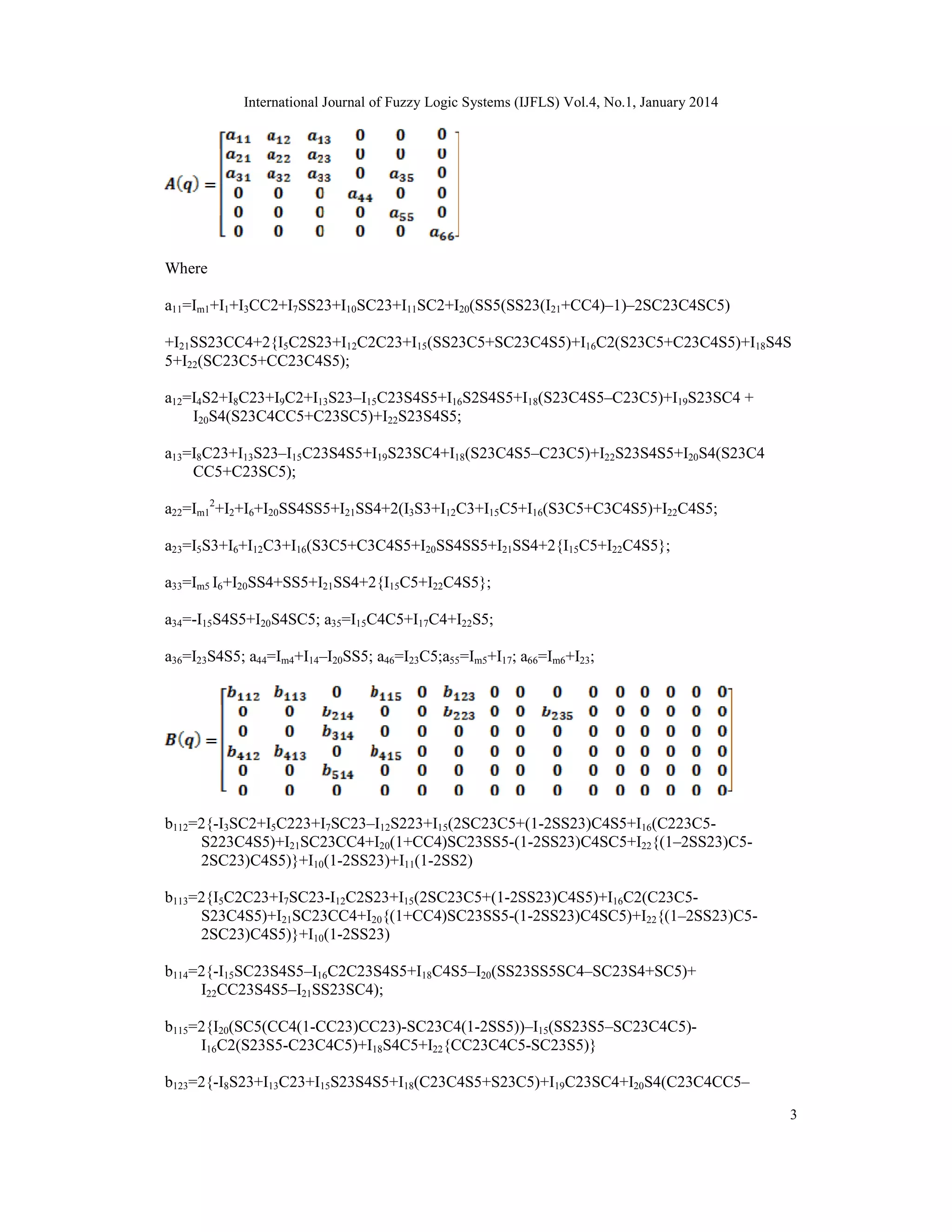 Design of lyapunov based fuzzy logic | PDF