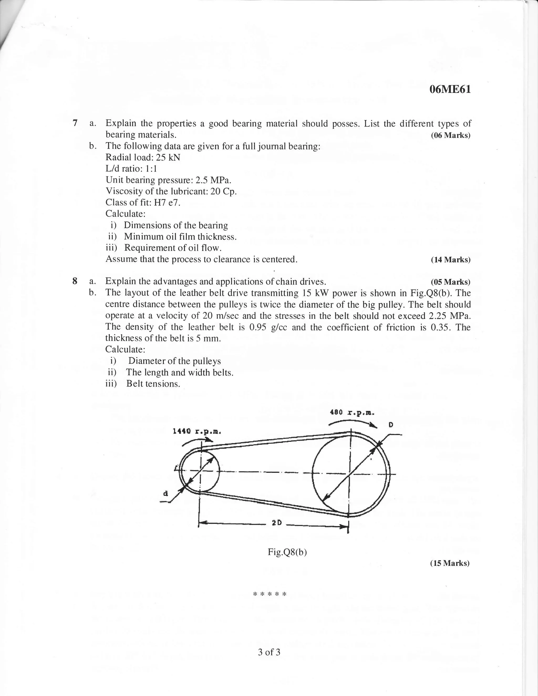 Design of machine elements ii | PDF