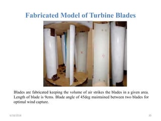 Design of maglev wind turbine | PPTX