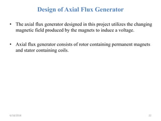 Design of maglev wind turbine | PPTX
