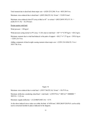 Design of manual solar tracking system wps | DOCX