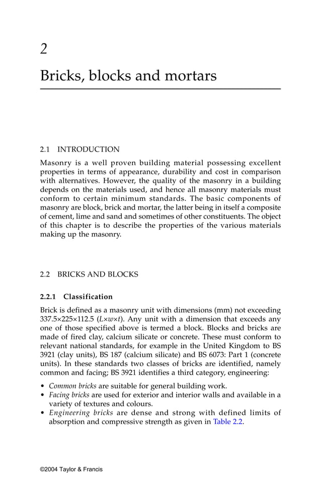 Design of masonry structures 2004 | PDF