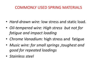 Design of Mechanical Springs.pptx.Desinh | PPT