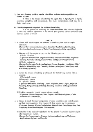 Design of mechatronics systems | DOCX