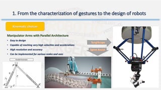 Design of medical robots | PPTX