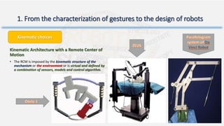 Design of medical robots | PPTX