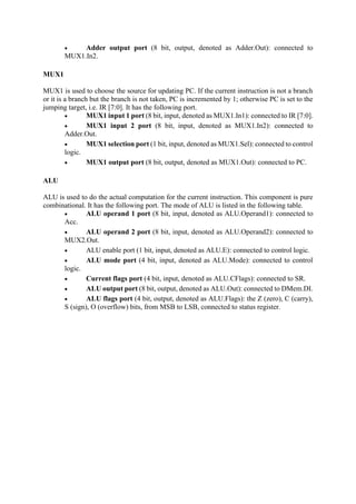 Design of microcontroller CPU.pdf | Programming Languages | Computing